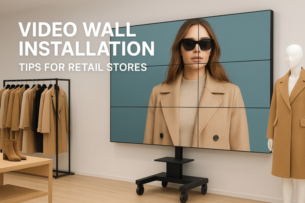 Retail Video Wall Installation Tips