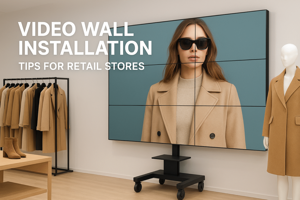 Retail Video Wall Installation Tips