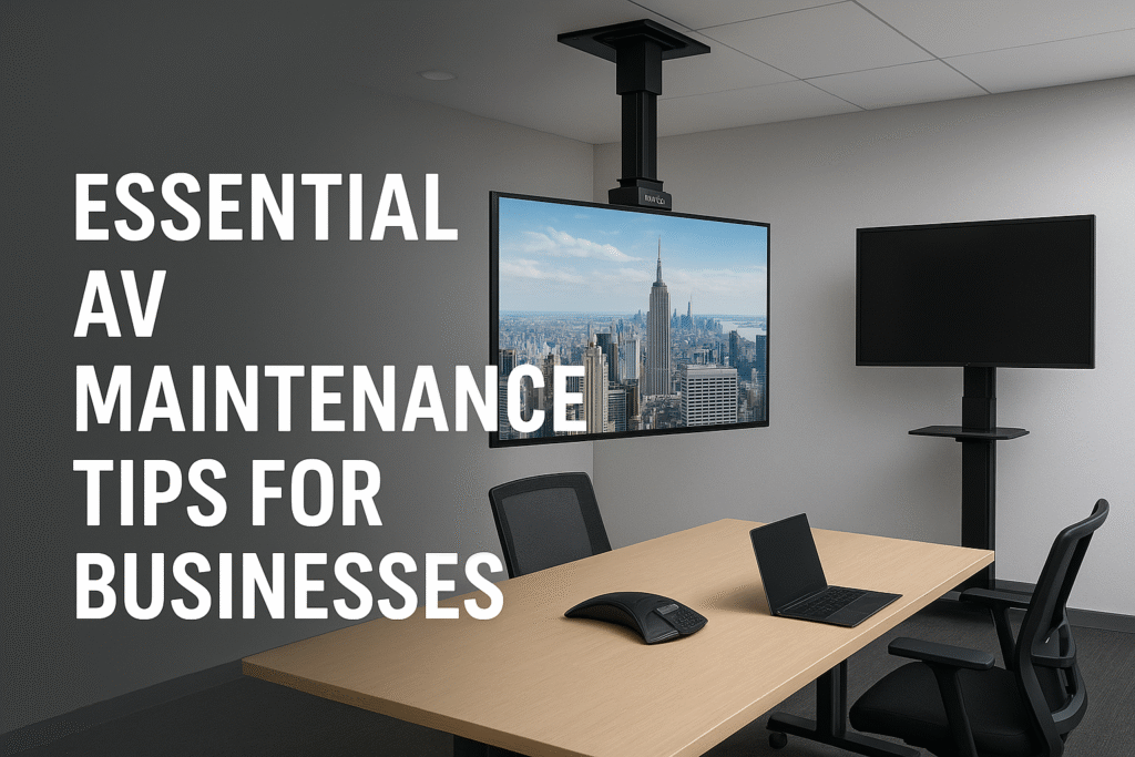 AV Maintenance Tips for Businesses