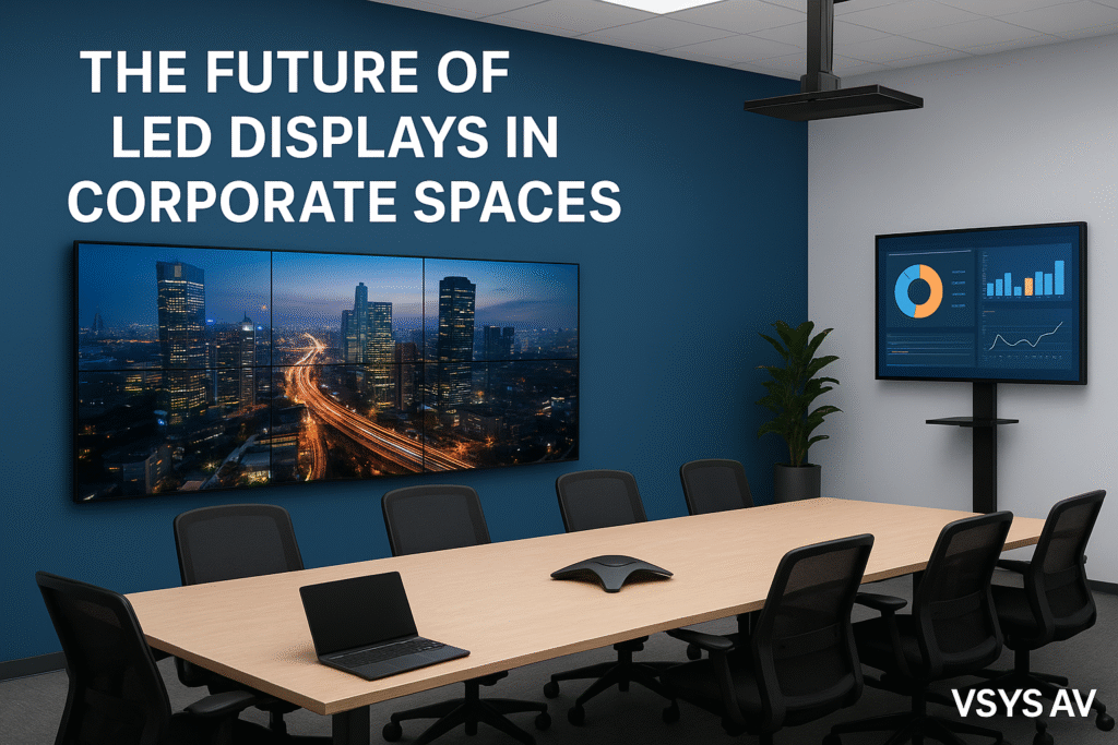 LED Displays for Corporate Spaces