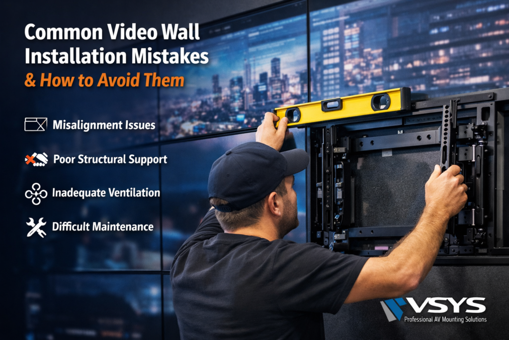 Video Wall Installation Mistakes to Avoid