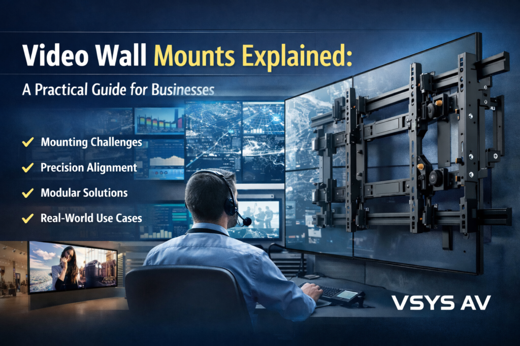 Video Wall Mount Systems – Business Buyer Guide